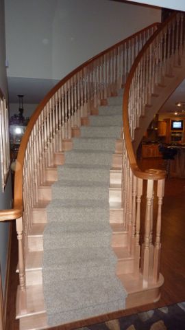 Bayer Build Woodworks - Curved Stairs - StairGoddess